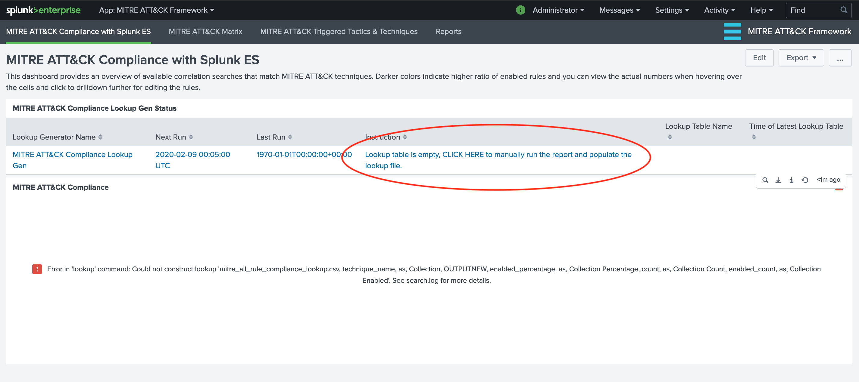 Installation - MITRE ATT&CK App for Splunk®